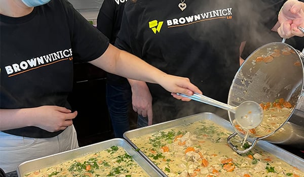BrownWinick Attorneys & Staff Participate in Annual Firm Volunteer Day